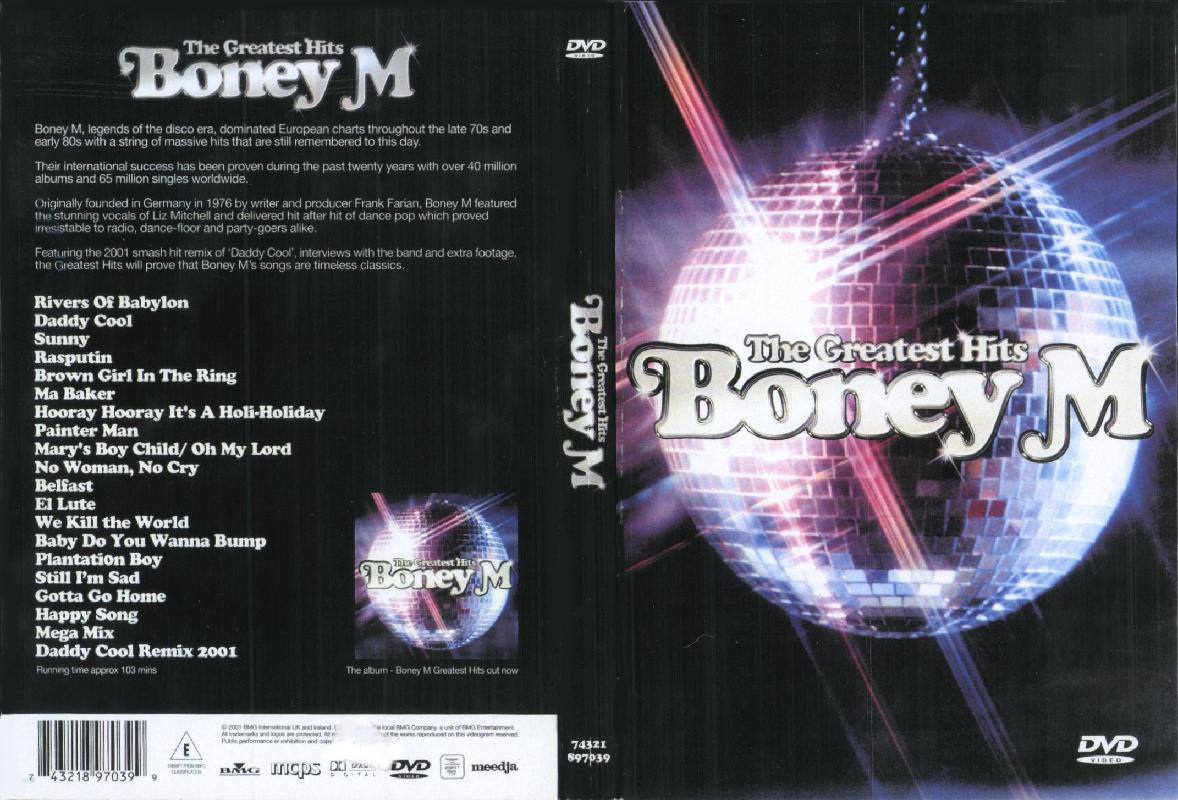 Capas Shows Internacional: Boney M. - The Greatest Hits